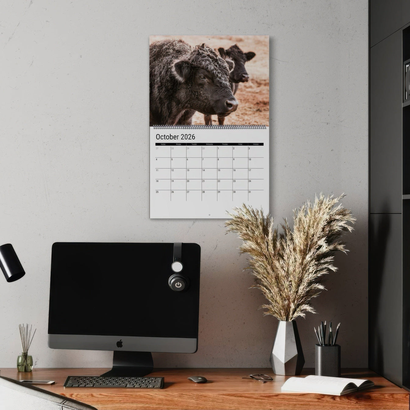 Black Angus Calendar: Perfect for Angus Cattle Lovers