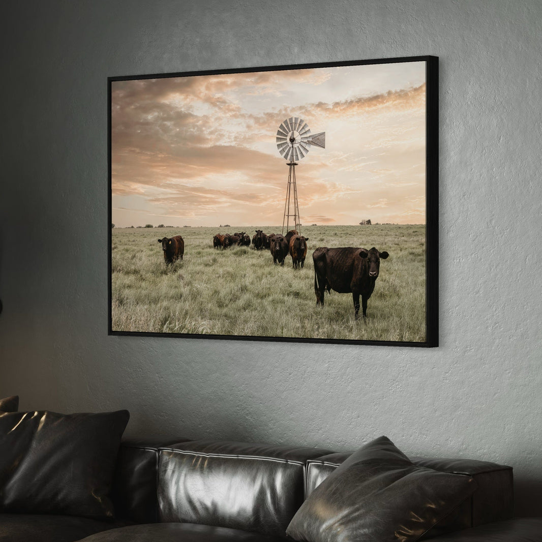 Cow Wall Art | Rustic Farmhouse & Western Cow Prints - Teri James ...