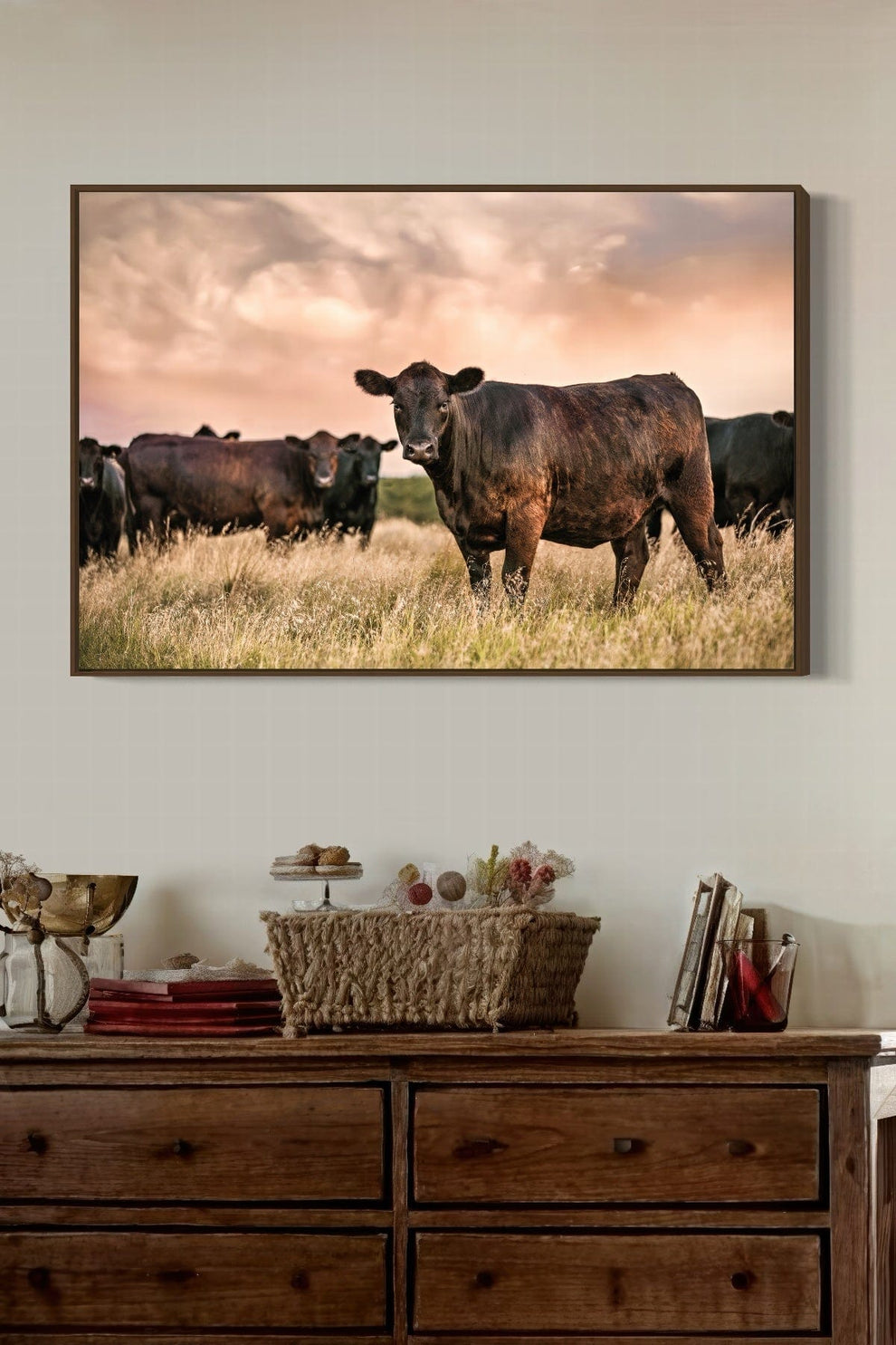 Black Angus Wall Art - Teri James Photography Canvas Print - Teri James ...