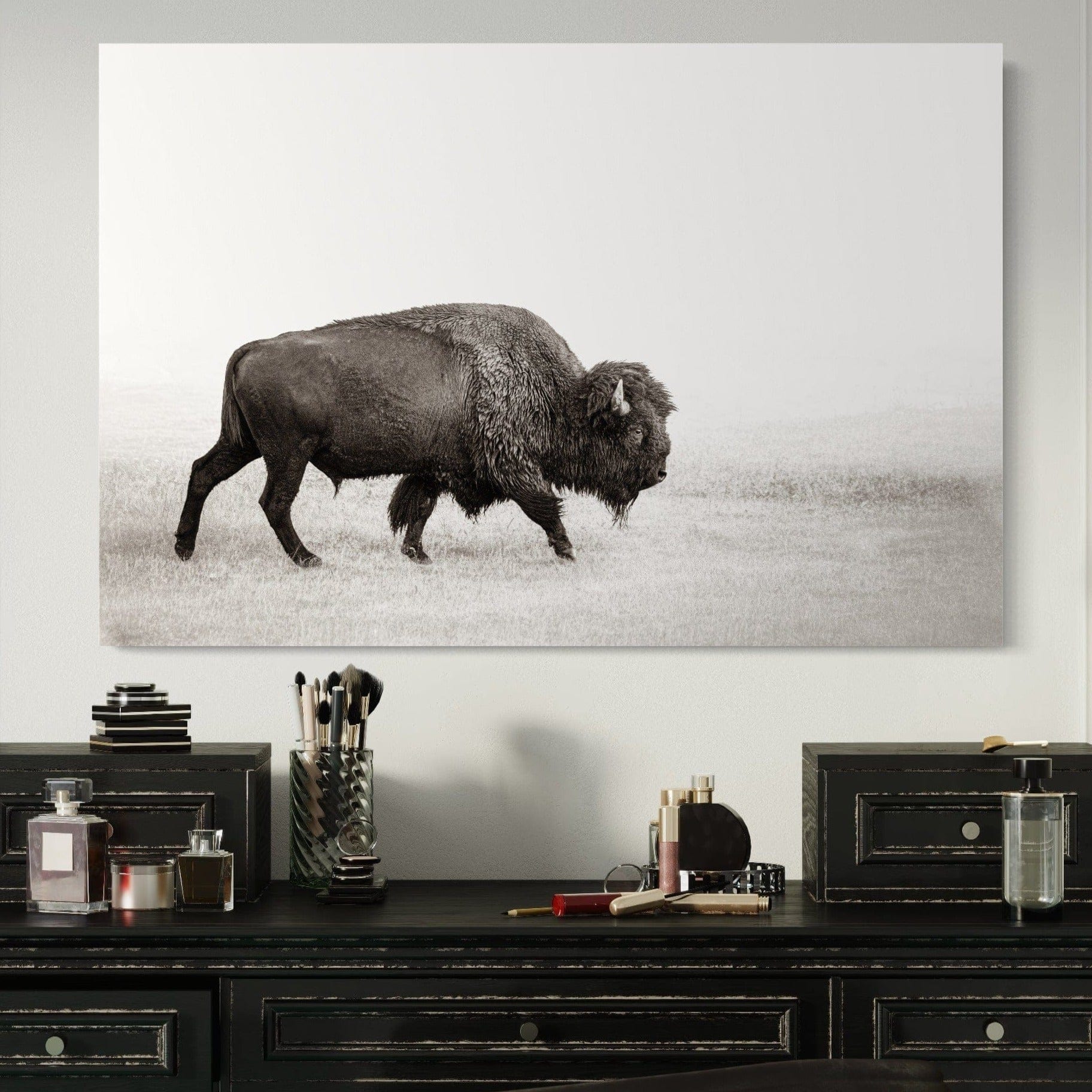 Buffalo Art: Stunning Bison Canvas Prints - Teri James Photography