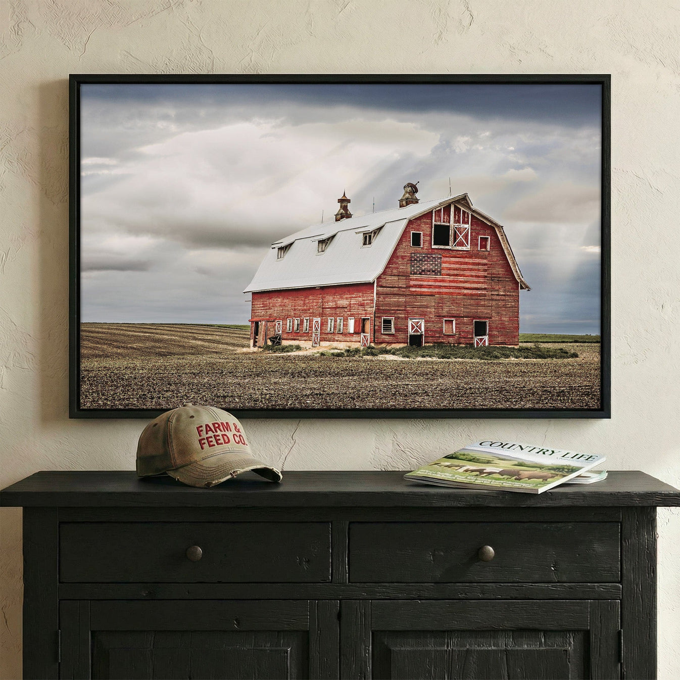 Patriotic American Flag Wall Art: Perfect Home Accent - Teri James ...