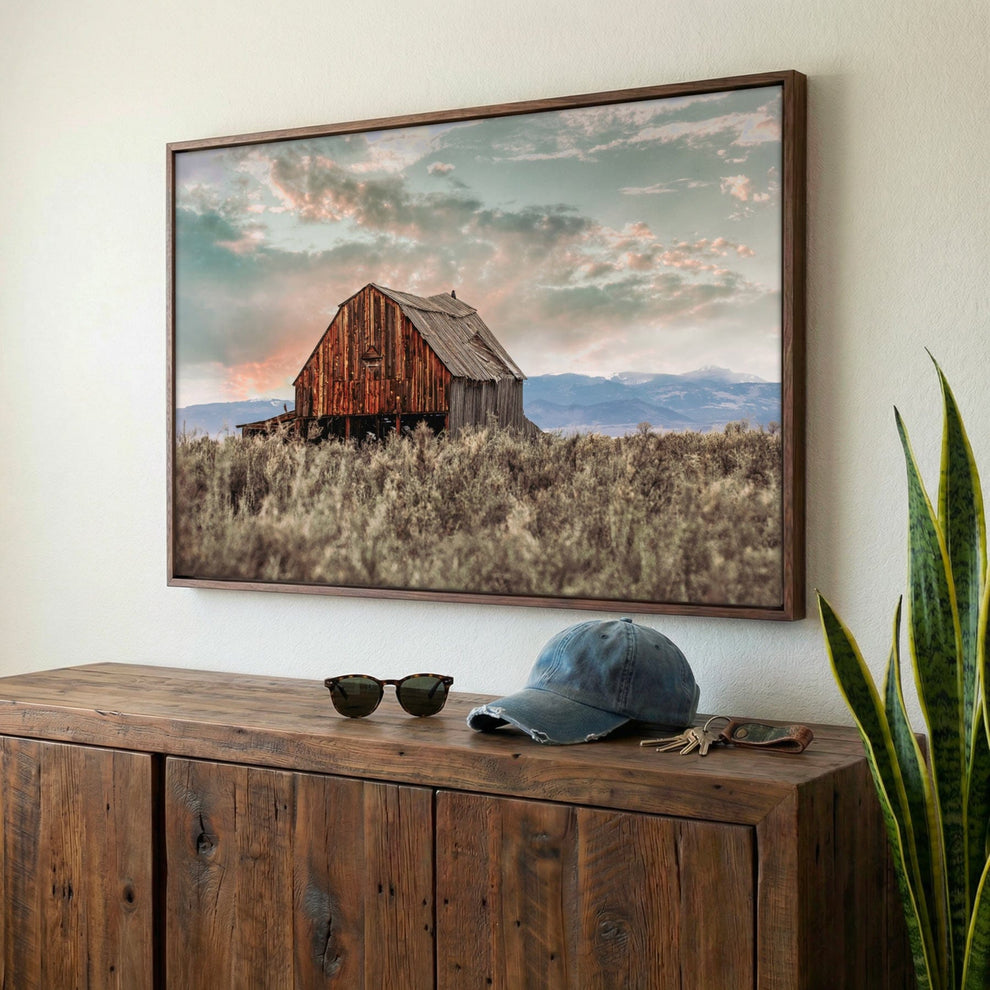 Western Wall Decor Rustic: Elegant Barn Art Prints