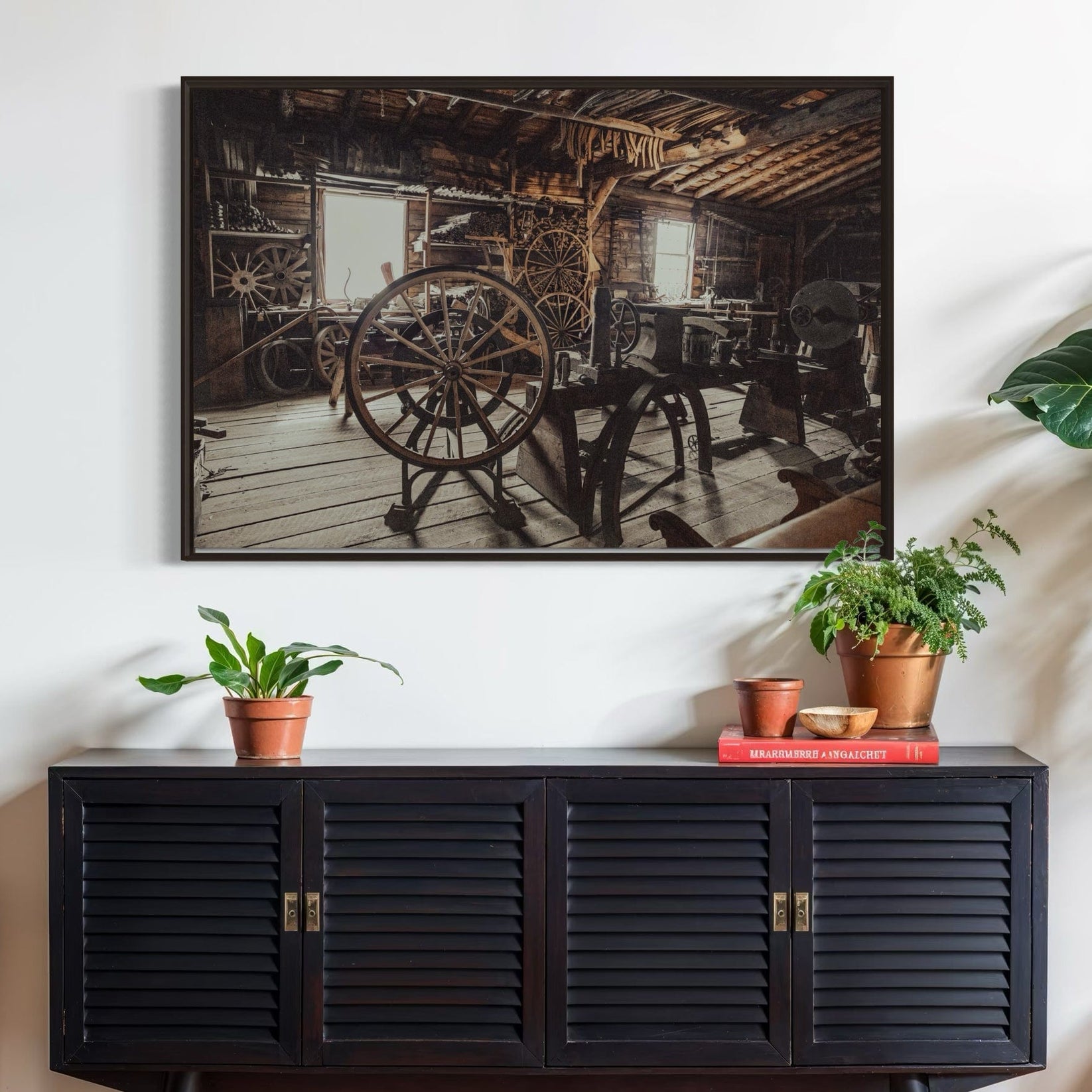 Rustic Industrial Wall Art: Timeless Workshop Charm - Teri James ...