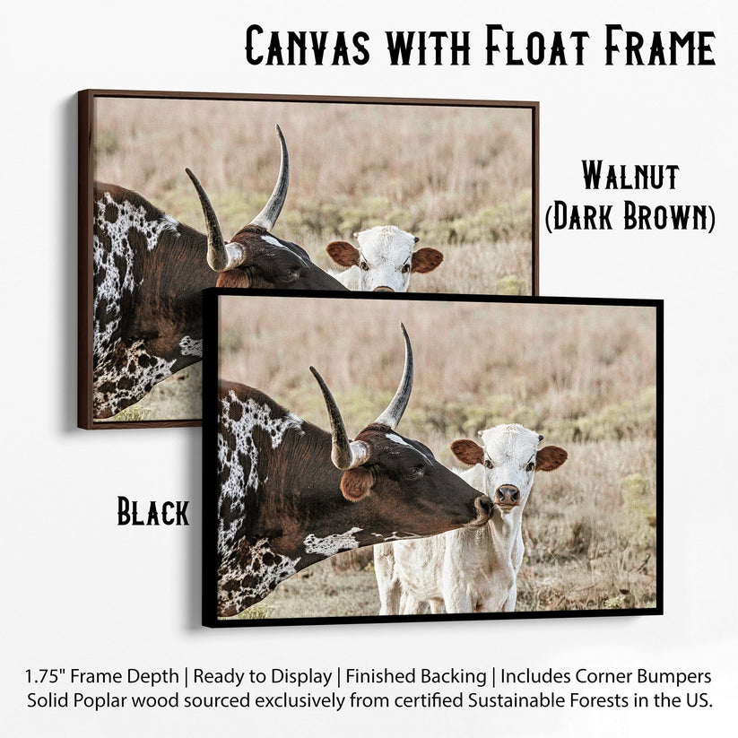 Texas Longhorn Cow Artwork: Perfect for Cowboy Decor - Teri James ...