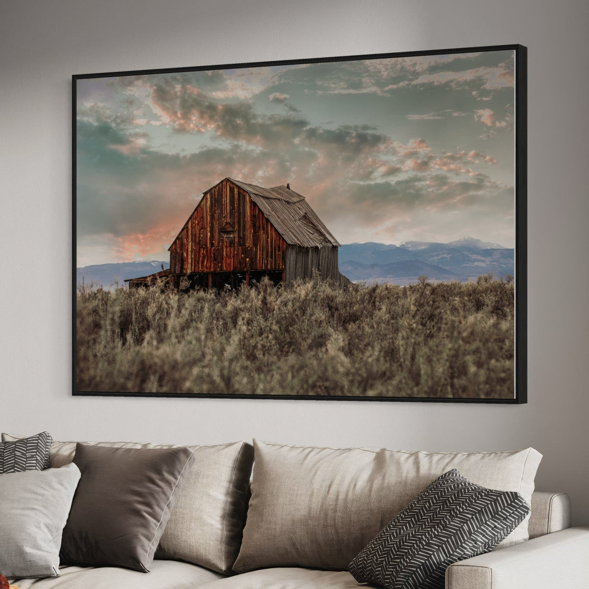 Western Wall Decor | Rustic Barn Print - Teri James Photography